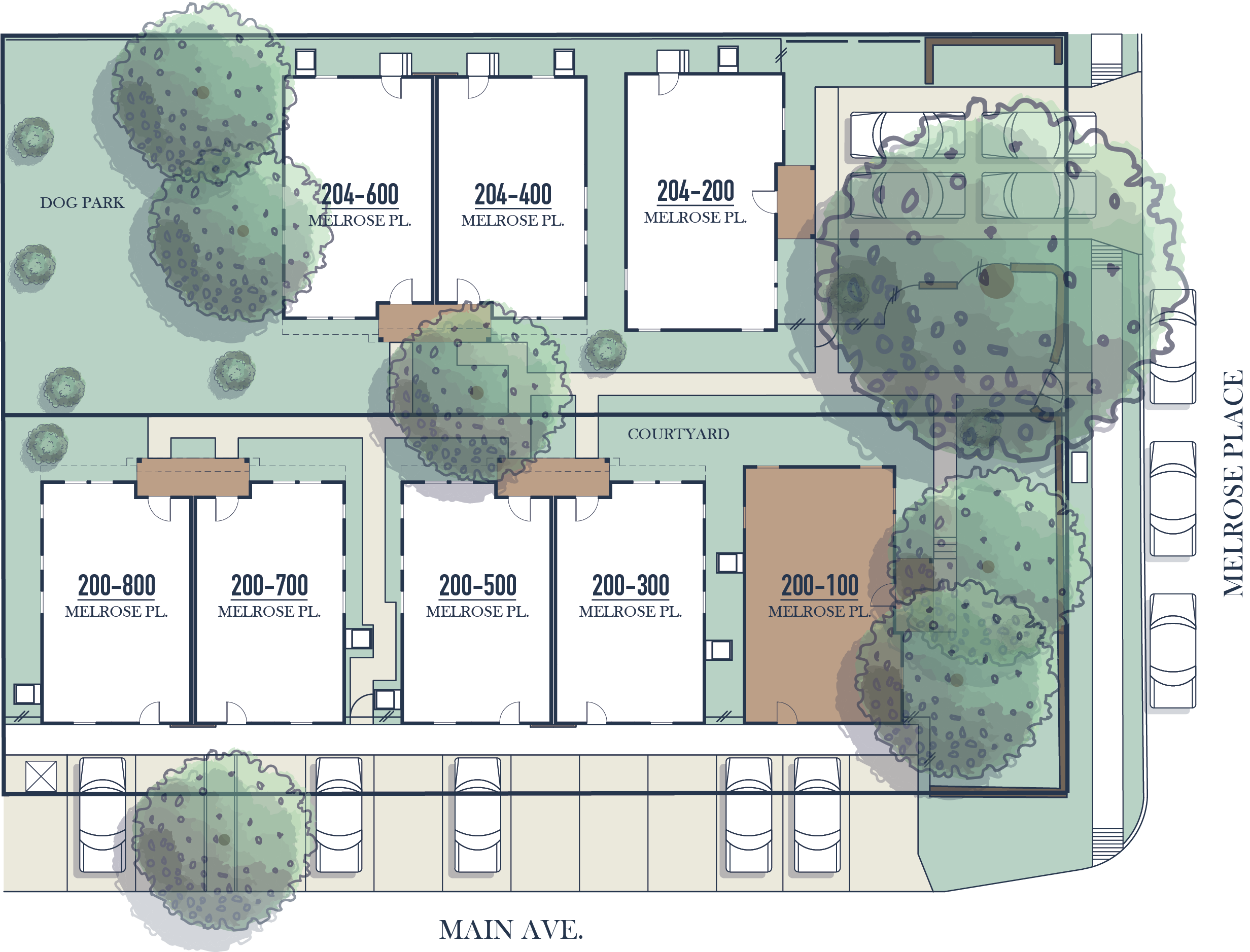 Melrose Place – Pyramis Company Property Management